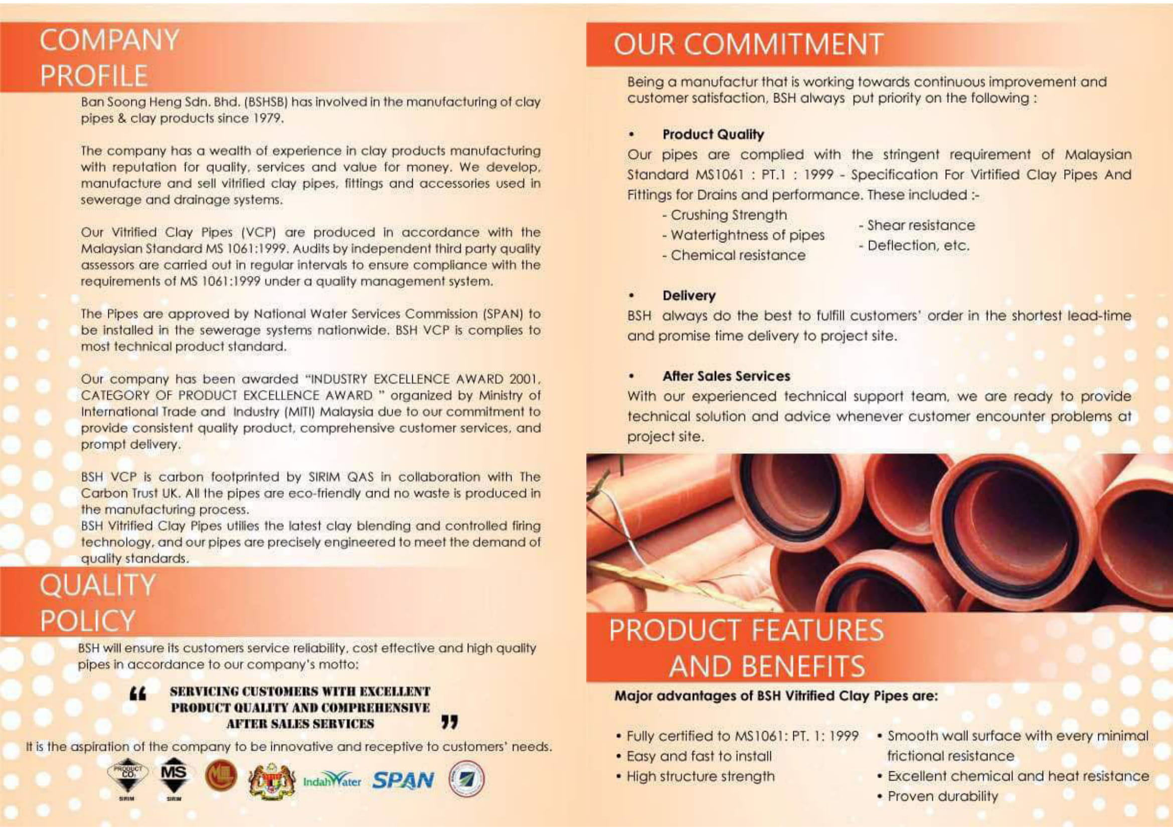 Vitrified Clay Pipe Catalogue